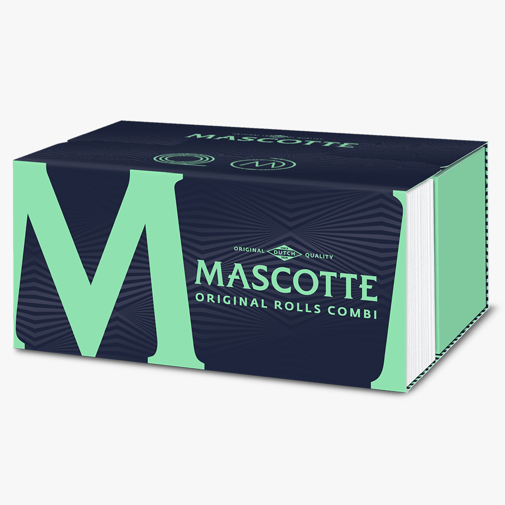 Mascotte Original Roll Combi + Tips: 5m rolling paper with tips